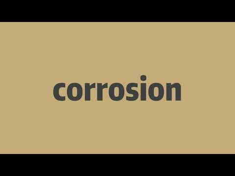 How to pronounce corrosion Elin's english