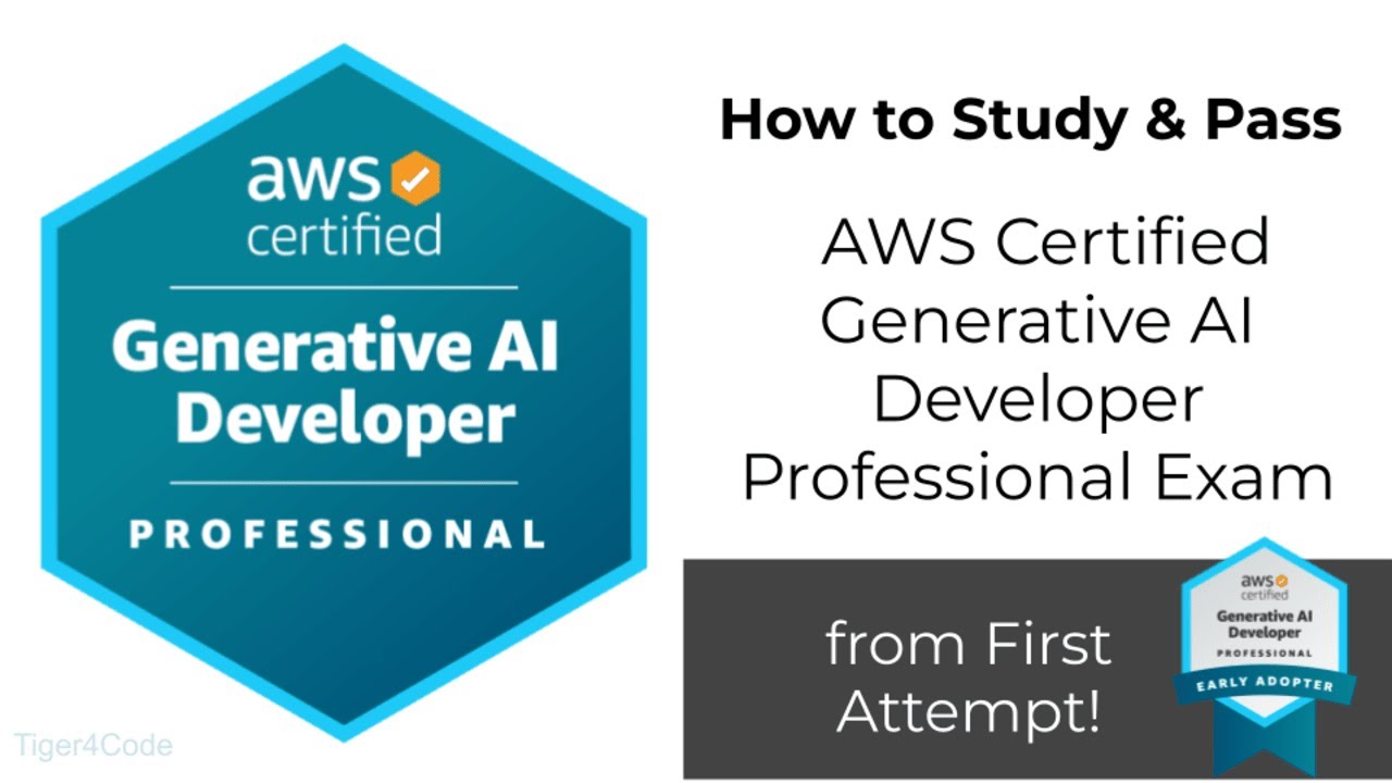 How to Study & Pass AWS Certified Generative AI Developer Professional Exam from First Attempt!