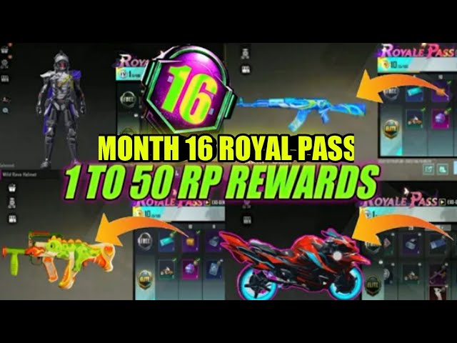 PUBG Mobile Royale Pass Month 16: Release date, time, rewards, and more