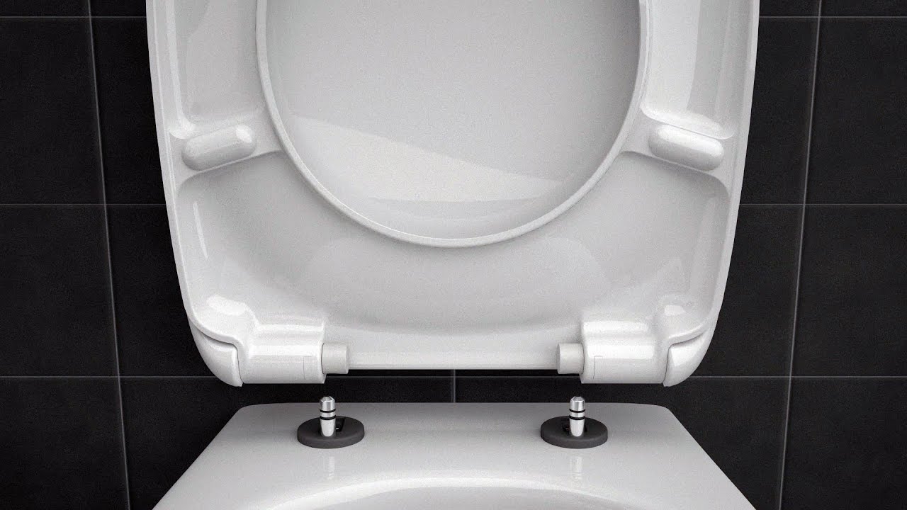 Installation Abattant à fermeture ralentie / Soft close toilet seat SIAMP