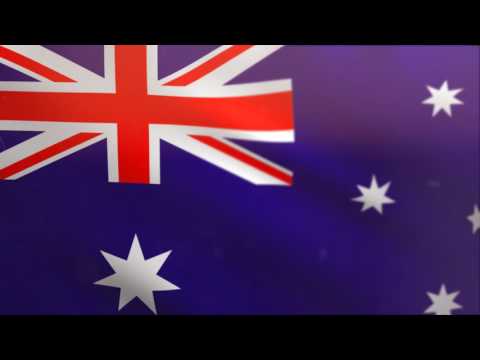 Australian Flag waving animated using MIR plug in after effects - free motion graphics