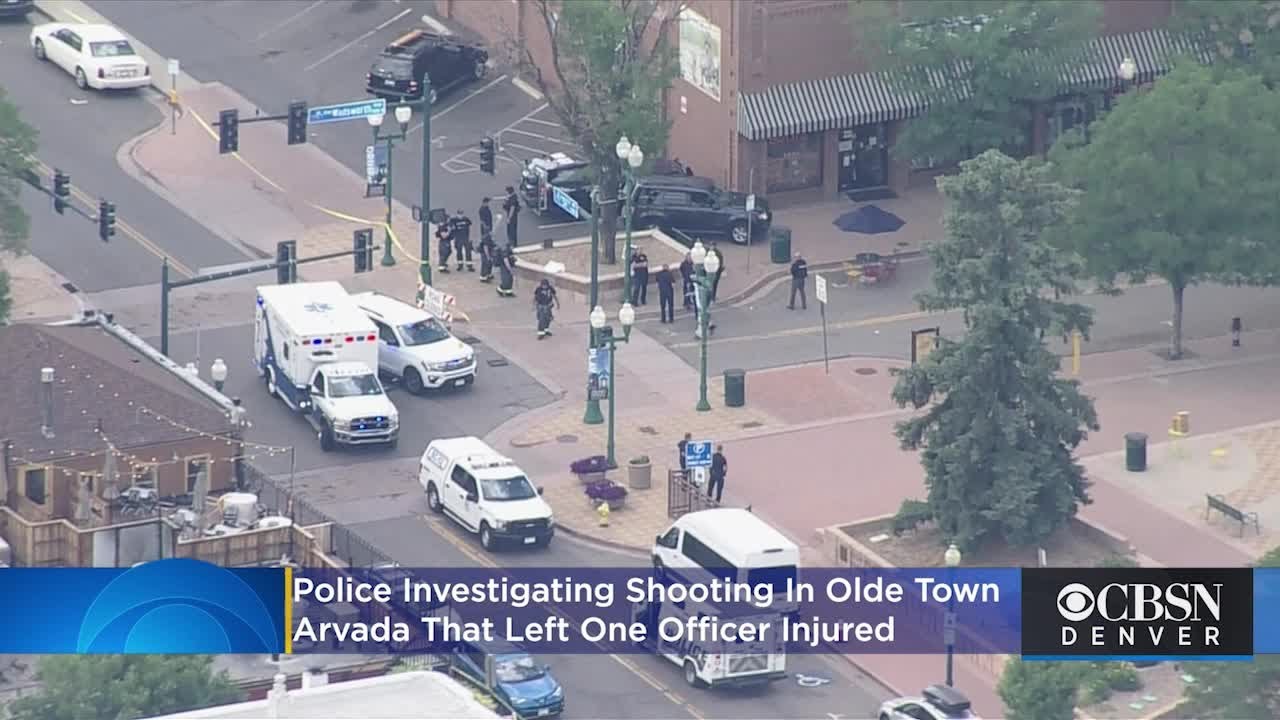 1 Officer Injured, Search For Suspect Ends In Olde Town Arvada Shooting