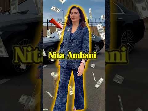 "The Queen of Luxury👸: Nita Ambani's Jaw-Dropping Expensive Outfit"💸#nitaambani#luxury#outfit#shorts