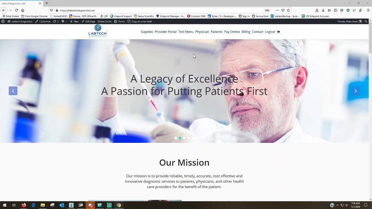 Labtech Diagnostics Electronic Ordering Tutorial