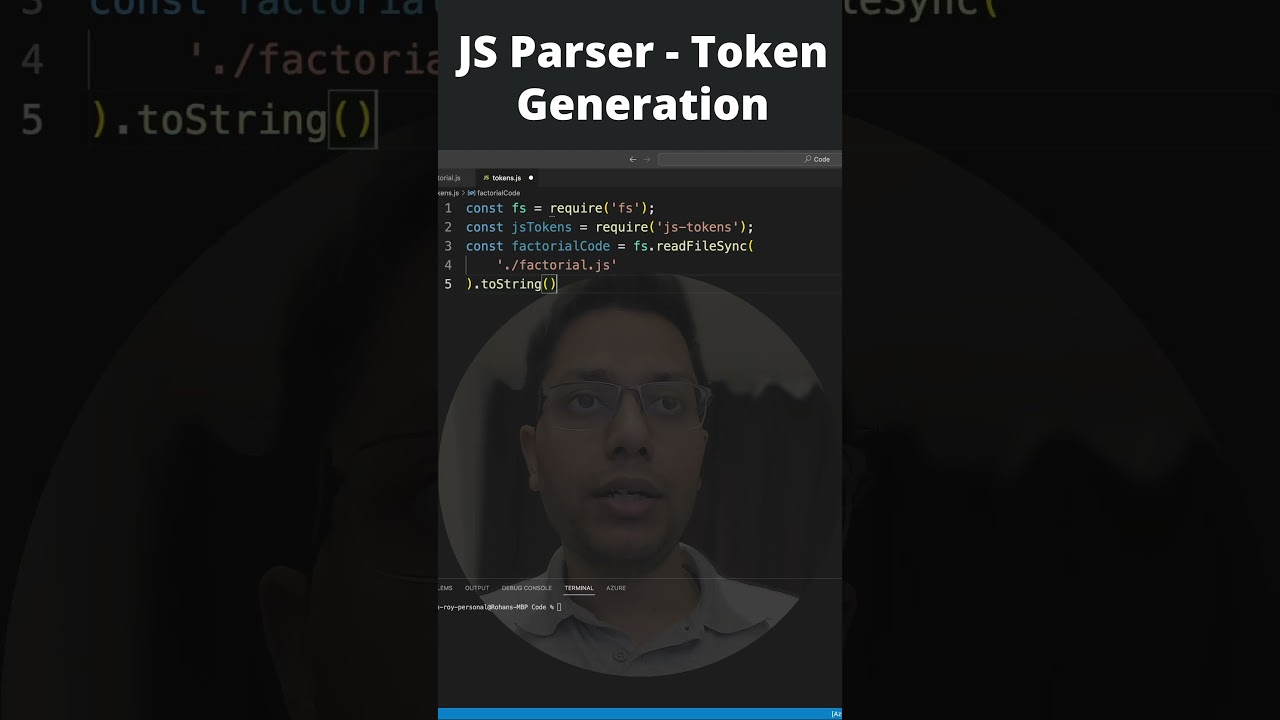 Parser - Token Generation | How’s JS Code Translated and Executed? | Clip #4 | Core JavaScript