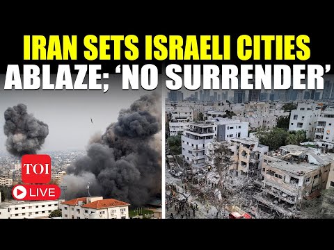 Iran’s BLAZING Attack On Israel; Massive Destruction In Several Cities | Tehran Says Won’t Give Up