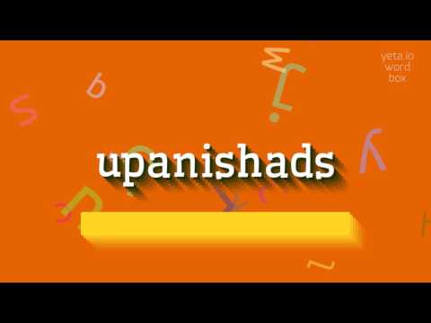How to say "upanishads"! (High Quality Voices)