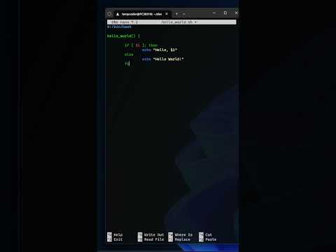 Basic Bash function with arguments, parameters #beginner #tutorial #bash #bashscripting #shorts
