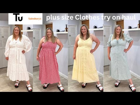 TU at Sainsbury’s Plus size 16-18 Clothes Try on Haul #clothinghaul #plussize #plussizefashion