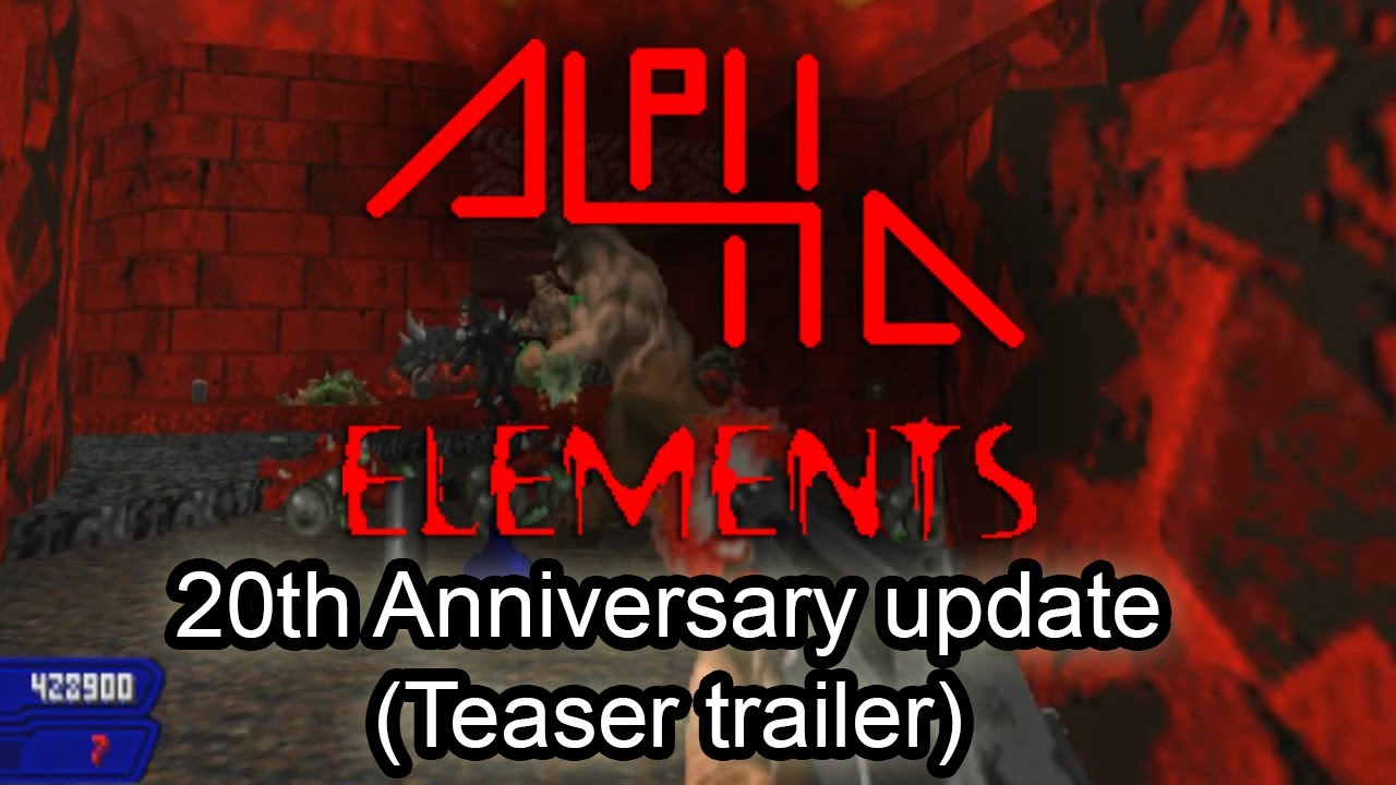 Alpha Elements: 20th Anniversary update (Teaser trailer) - Doom mod