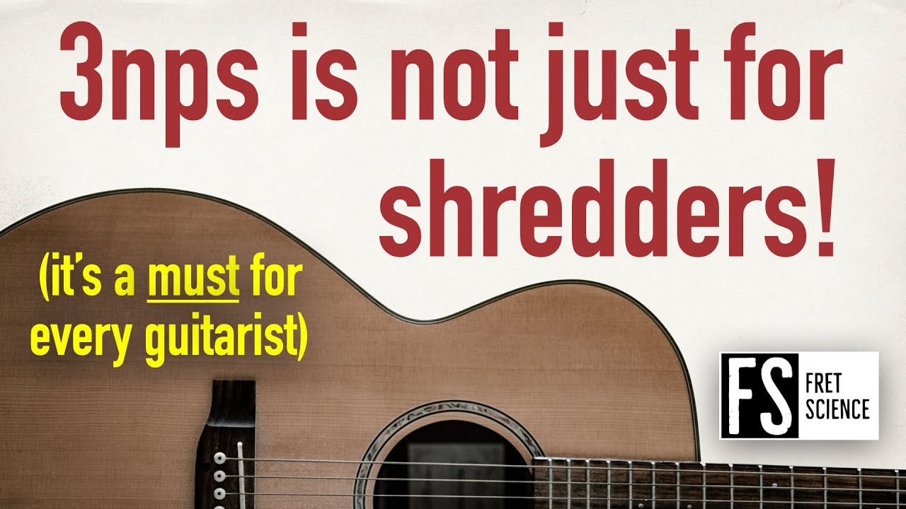 Unlock the fretboard with three notes per string: learn the 3nps system with 85% less memorization
