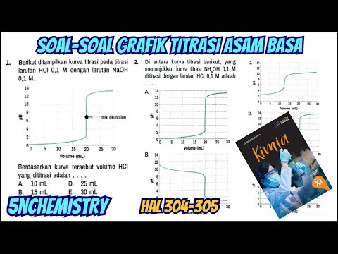 Pembahasan Soal Grafik Titrasi (Netralisasi ) Asam Basa Kelas 11