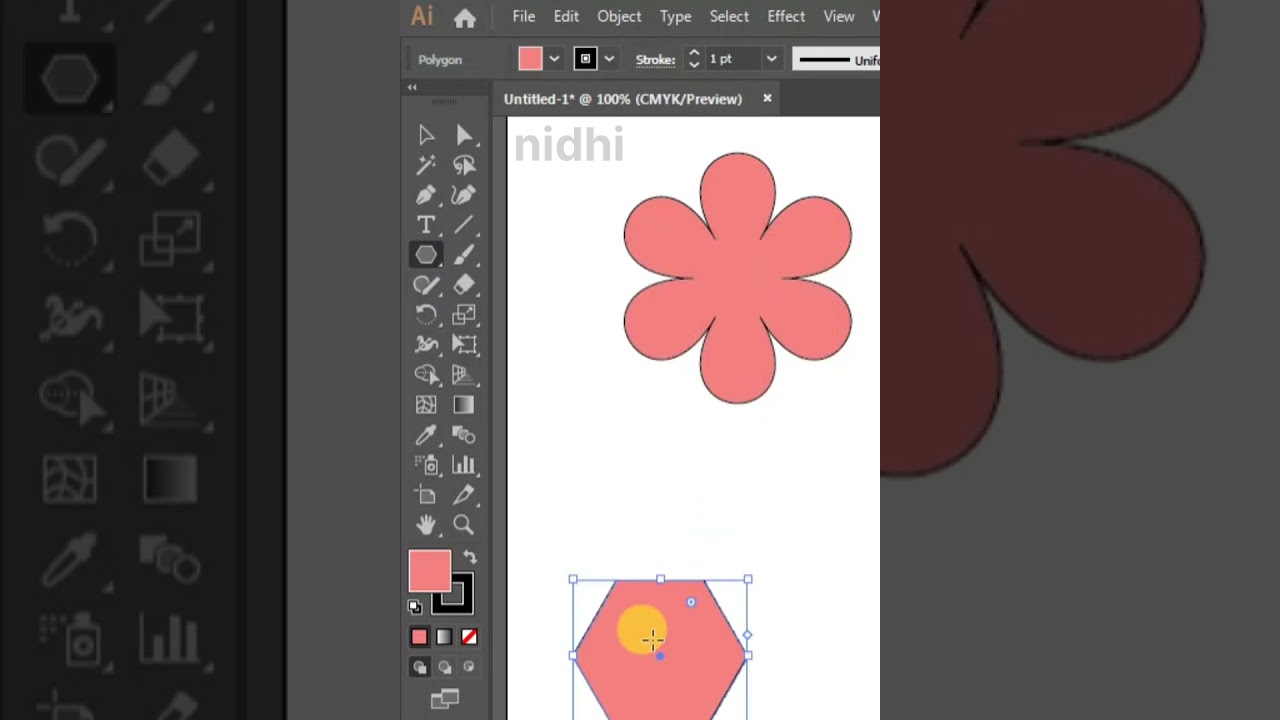 How to Make Flower in Adobe Illustrator