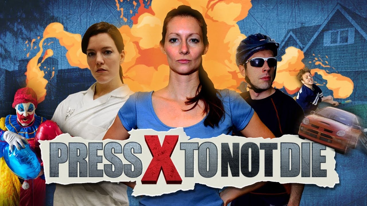 Press X to Not Die – All Cutscenes (Game Movie) 1080p HD