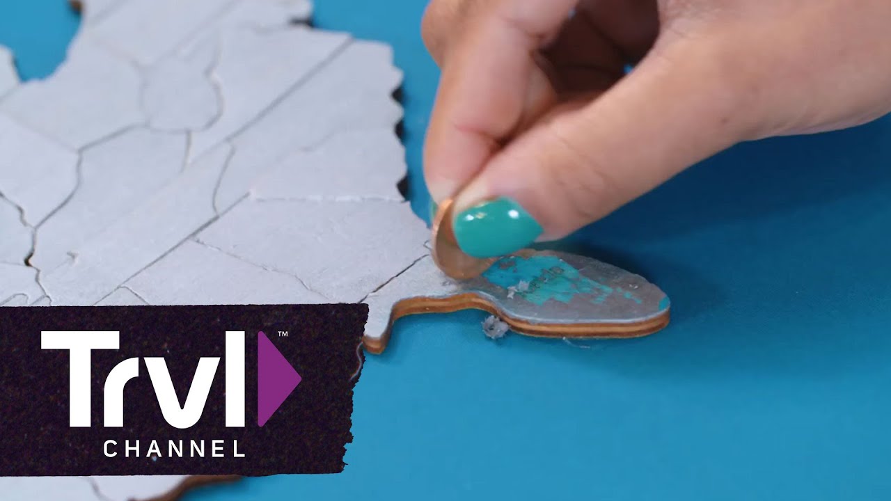 How to Make a DIY Scratch-Off Map | Travel Channel