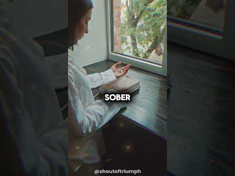 1 Peter 1:13 - Be Sober-Minded #shorts