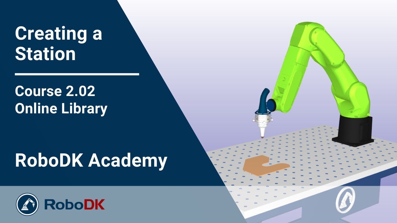 Online Library - Course 2.02 - RoboDK Academy