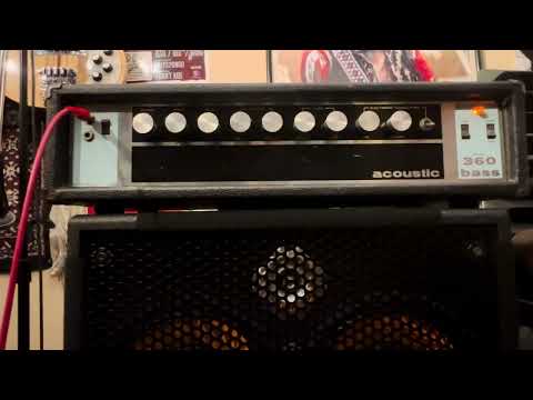 Acoustic Control Corporation Vintage 360 Bass Preamp 1960’s | Reverb