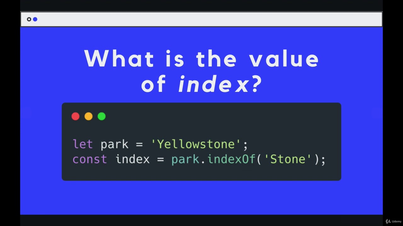How to Model Data Efficiency: Strings Quiz --The Modern JavaScript Boot Camp