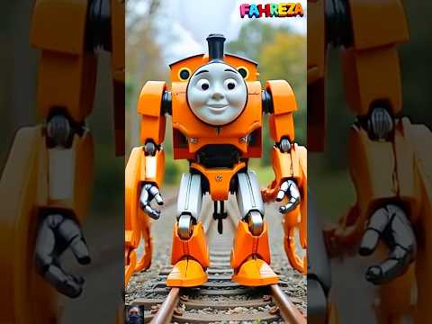 Kereta thomas jadi robot,train,thomas and friend,thomas,kereta,kereta api,naik kereta api tut tut
