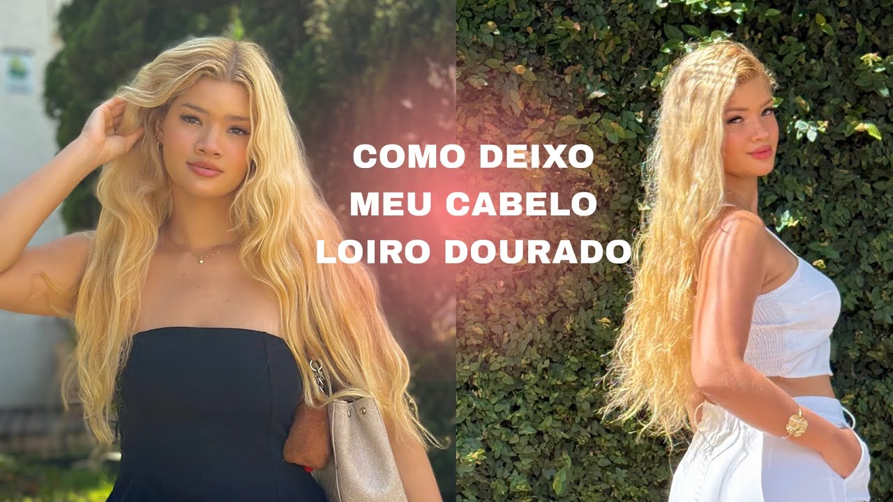 Blonde hair achieved through at-home coloring | Strawberry blonde