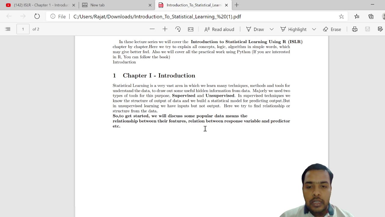 ISLR Chapter- 1 Introduction