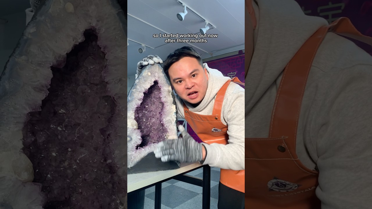 This $944 order has only 1 crystal!! #amethyst #amethystcathedral #homedecor #bigcrystals