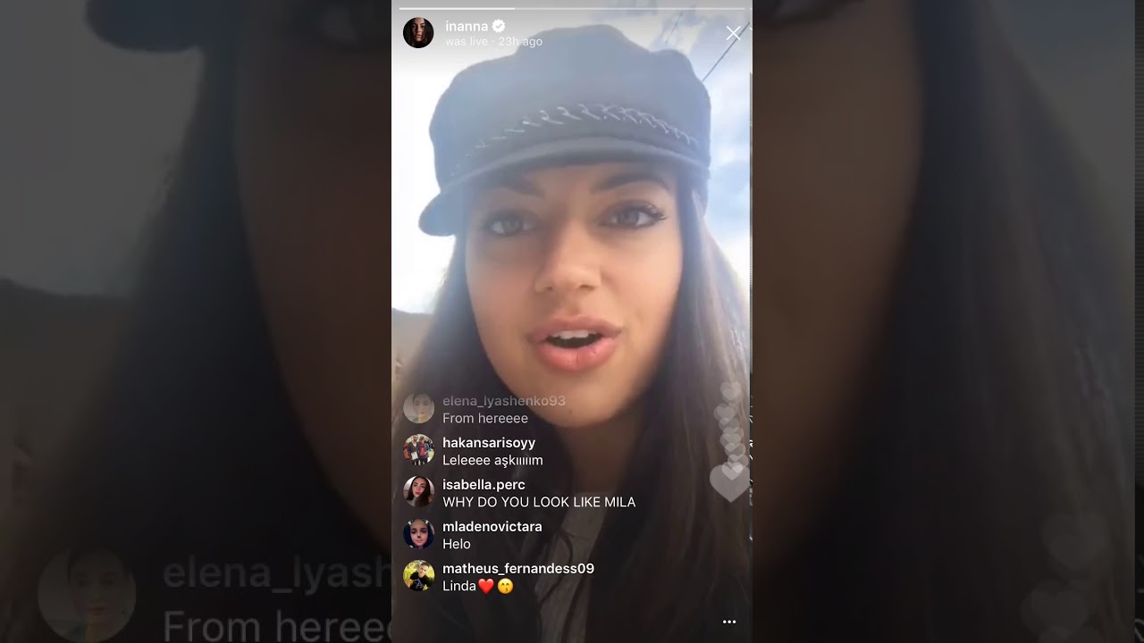 Inanna Sarkis Instagram Live (11/03/2017)