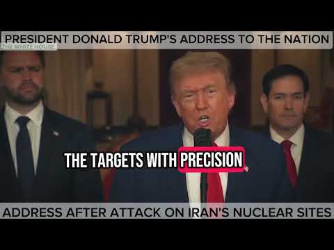 US VS IRAN TODAY : US strikes on 3 Iranian nuclear facilities NOW! US President Donald Trump says..