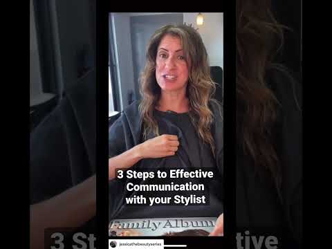 3 Steps to Effective Communication with your Stylist #haireducation #salonspeak