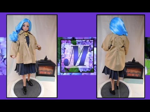 Sewing the School Uniform Smock for Smart Doll Pear – missy's imaginings