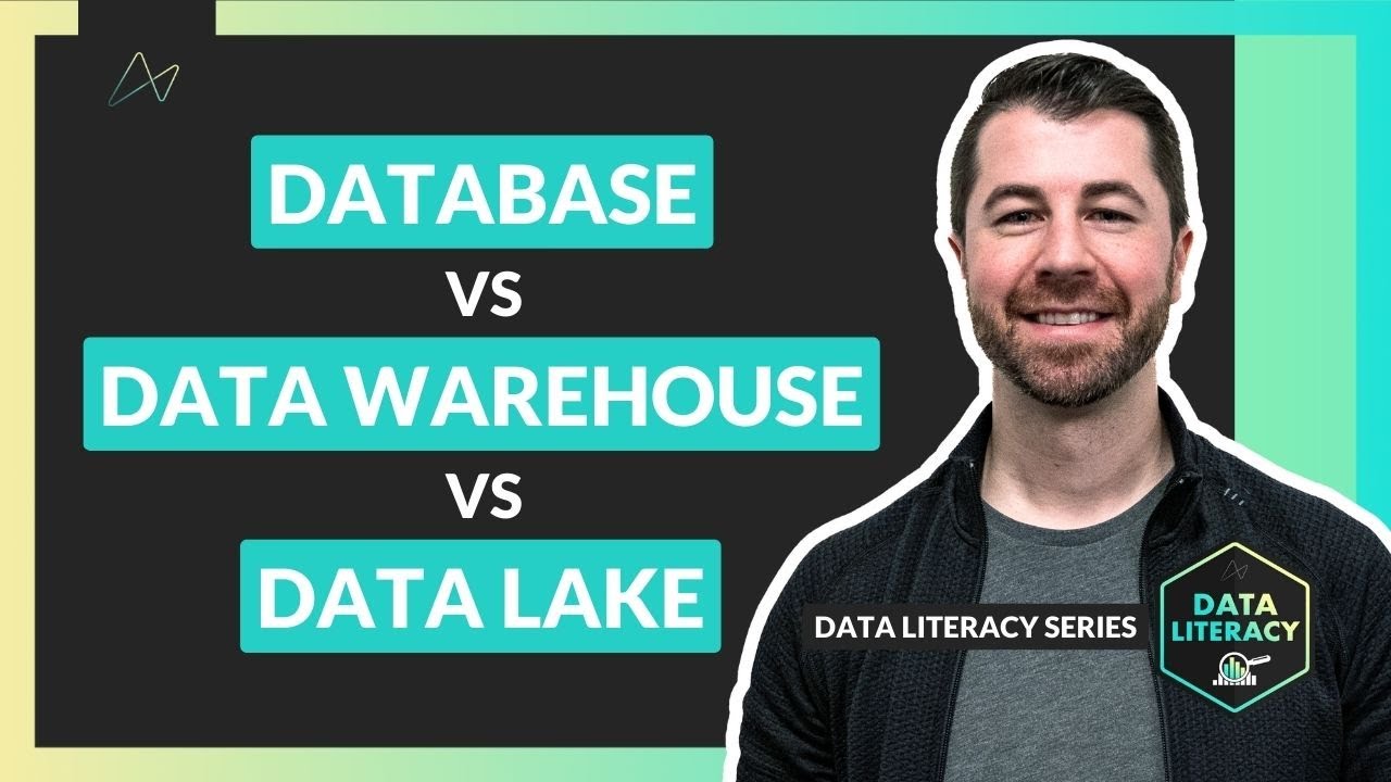 Database vs Data Warehouse vs Data Lake  | Explaining the Differences