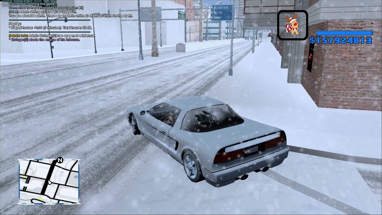 SNOW FX FOR SAMP / GTA SAN ANDREAS – MOD DE NINSOARE / SNOW MOD ...
