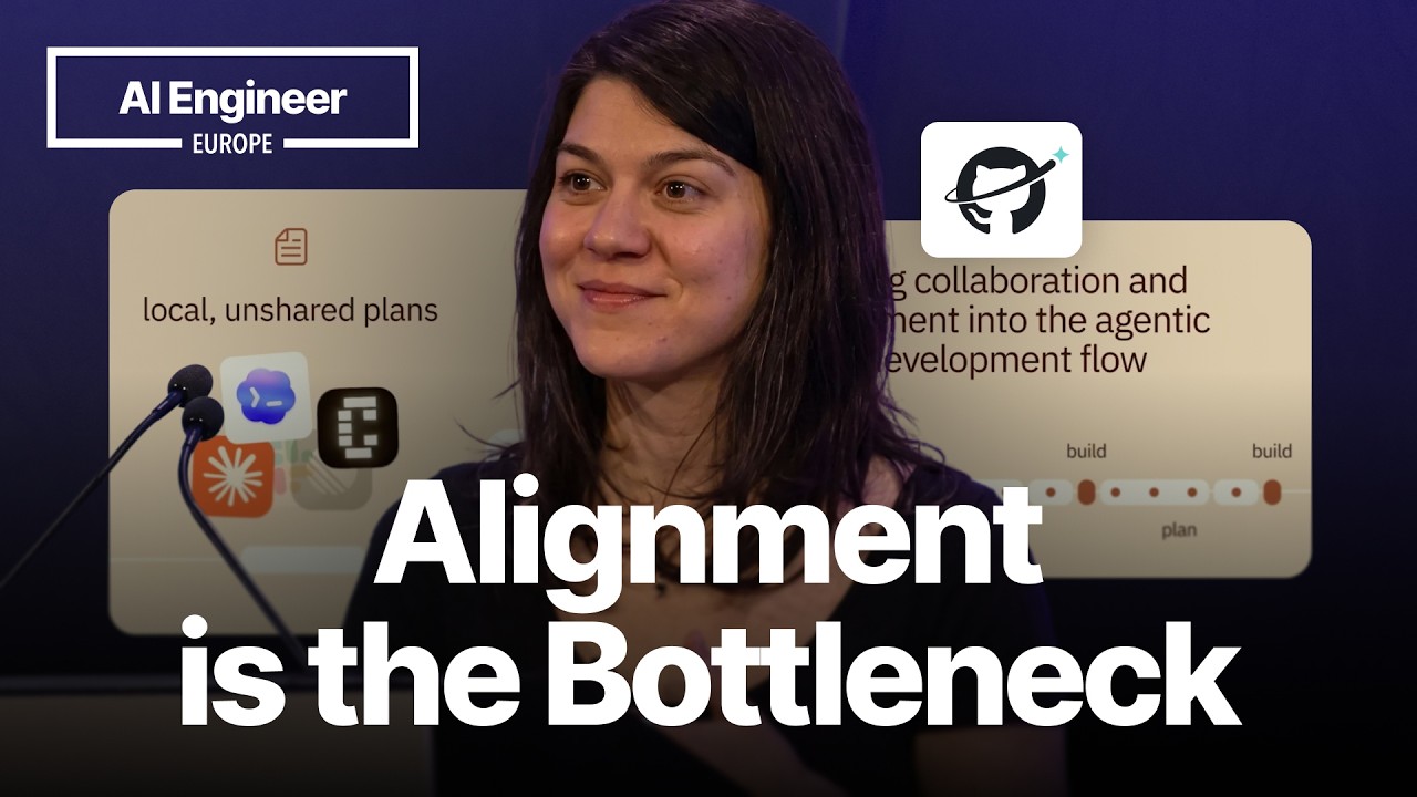 Collaborative AI Engineering: One Dev, Two Dozen Agents, Zero Alignment — Maggie Appleton, GitHub