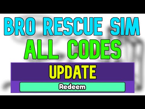 New Bro Rescue Simulator Codes | Roblox Bro Rescue Simulator Codes (April 2024)