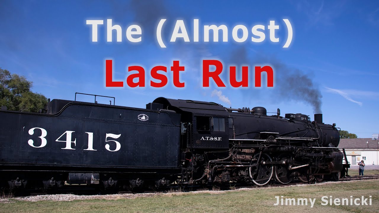 The (Almost) Last Run of Santa Fe 3415