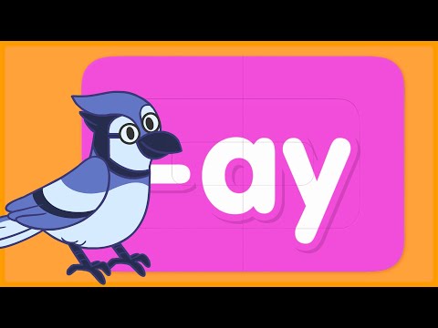 We are learning to read words in the βayβ Word Family with Turn And Learn ABCs!