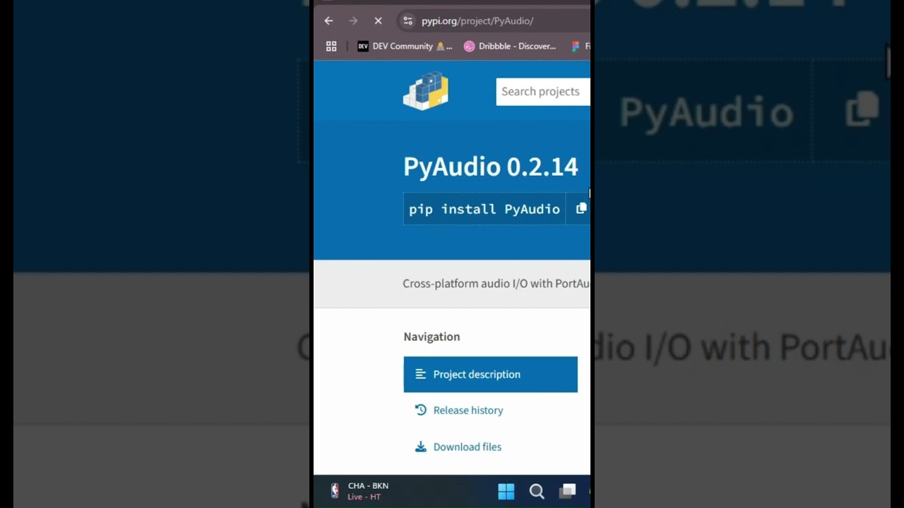 Trying to install Pyaudio? | Python | #python #pyaudio #pythontutorial