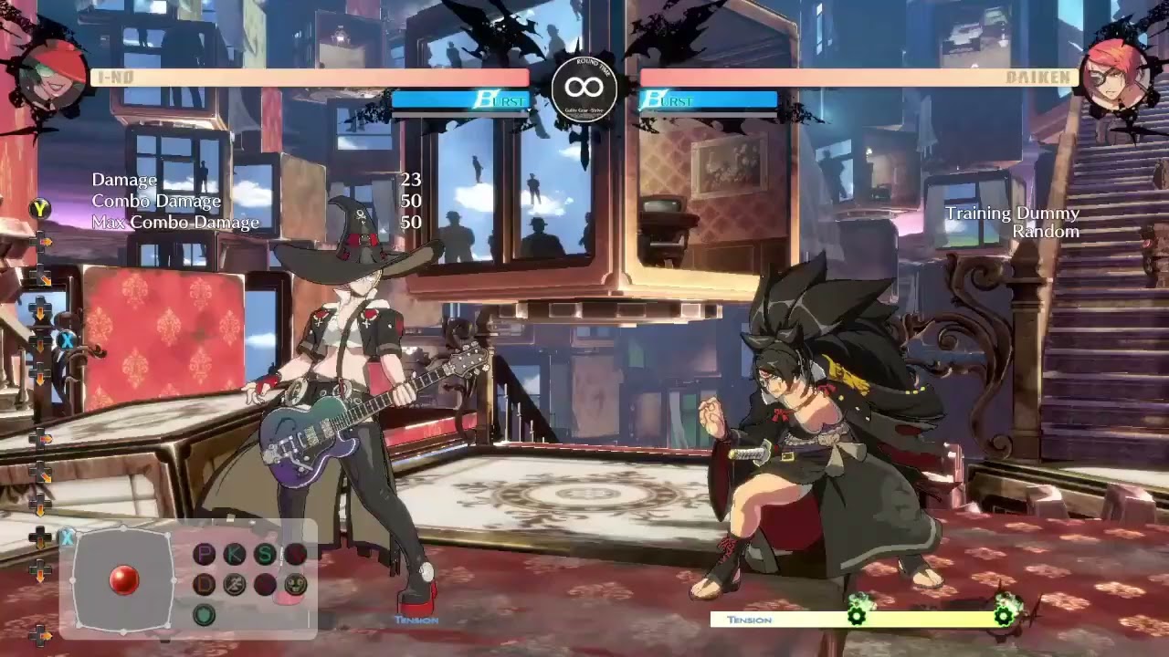 Baiken 2k round start counterplay