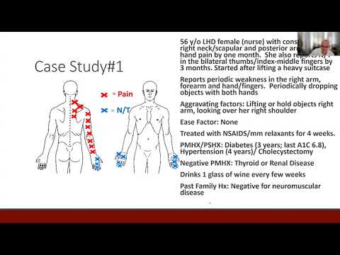 Dr. Shaffer: Examination and Differential Diagnosis of Cervical & UE Neuromuscular Conditions.
