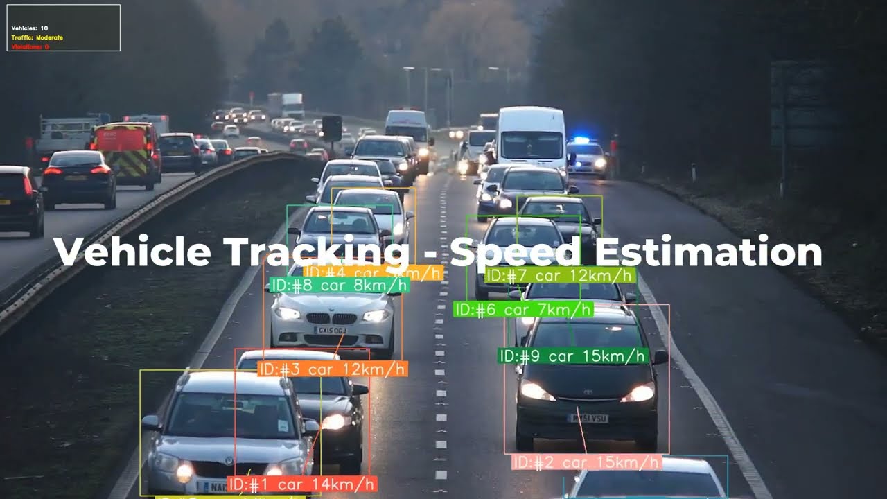 Smart Traffic Monitoring & Analytics System - Computer Vision Project