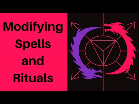 When To Modify A Ritual Or Spell