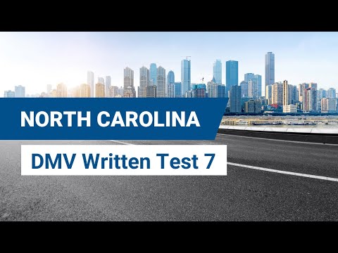 2024 North Carolina DMV Written Test #7
