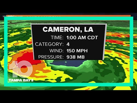 Hurricane Laura makes landfall as Category 4 storm, now weakening as it moves inland