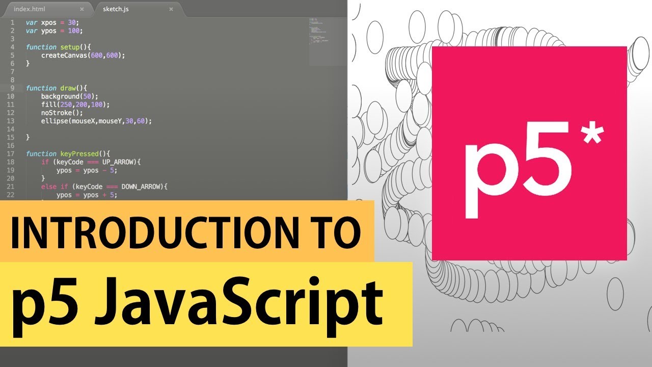 Introduction to p5.js | JavaScript Tutorial
