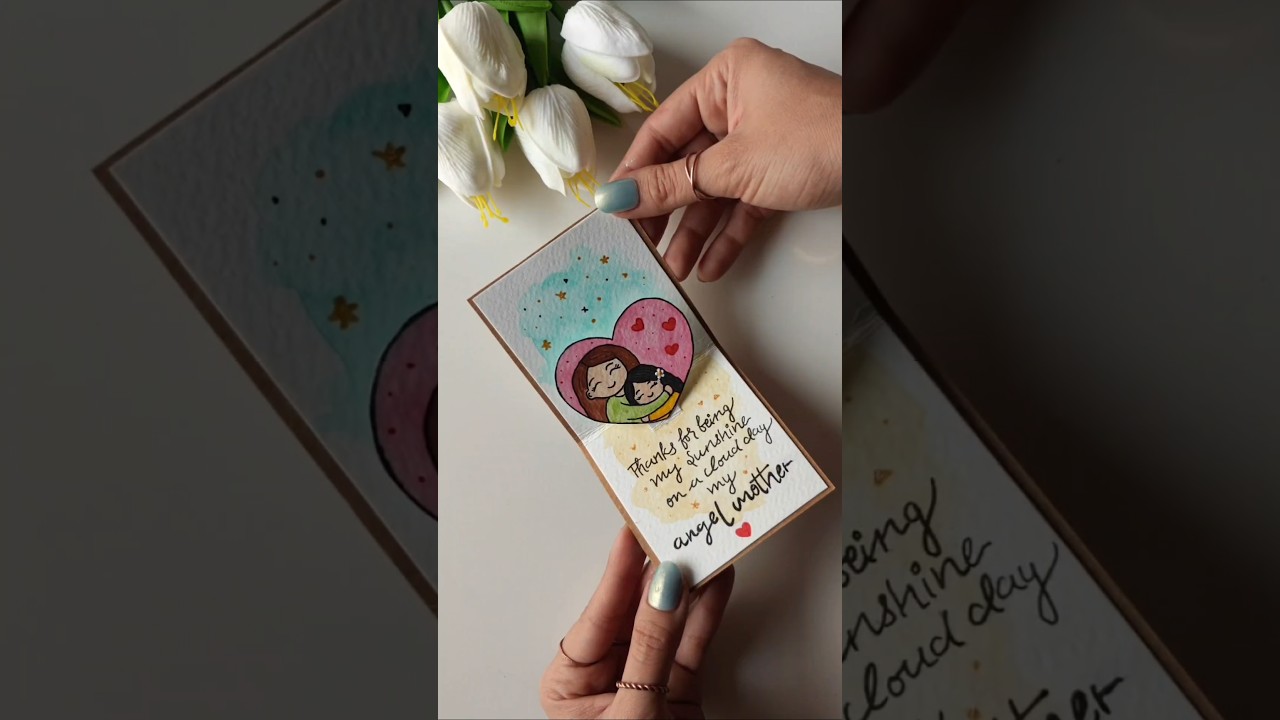 ¡Crea una LINDA tarjeta del Día de la Madre para tu MAMÁ!