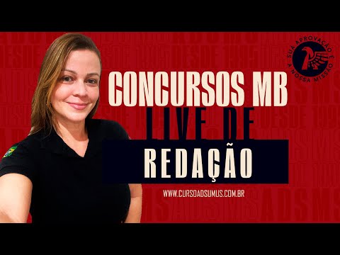 Live de redação com a Prof. Thaylise