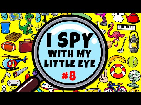 I Spy with My Little Eye... English Words Game For Kids