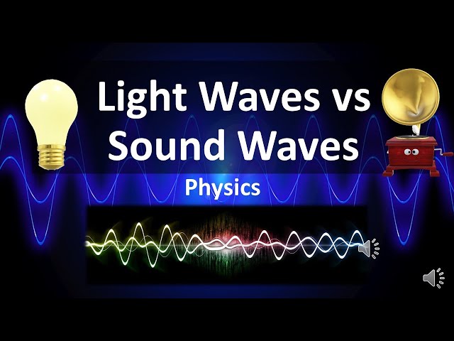 Understanding the Differences Between Light Waves and Sound Waves | Magica