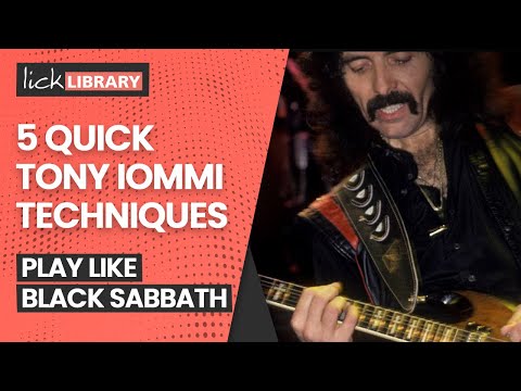 Shred Like Tony Iommi (Black Sabbath) in 9 Minutes